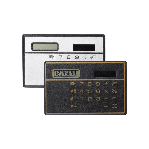 8 Digit Solar Powered Credit Card Calculator, High Quality 8 Digit ...