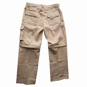 Men's Cargo Pants, Made Of 100% Cotton Twill, With Zip-off Leg, High ...