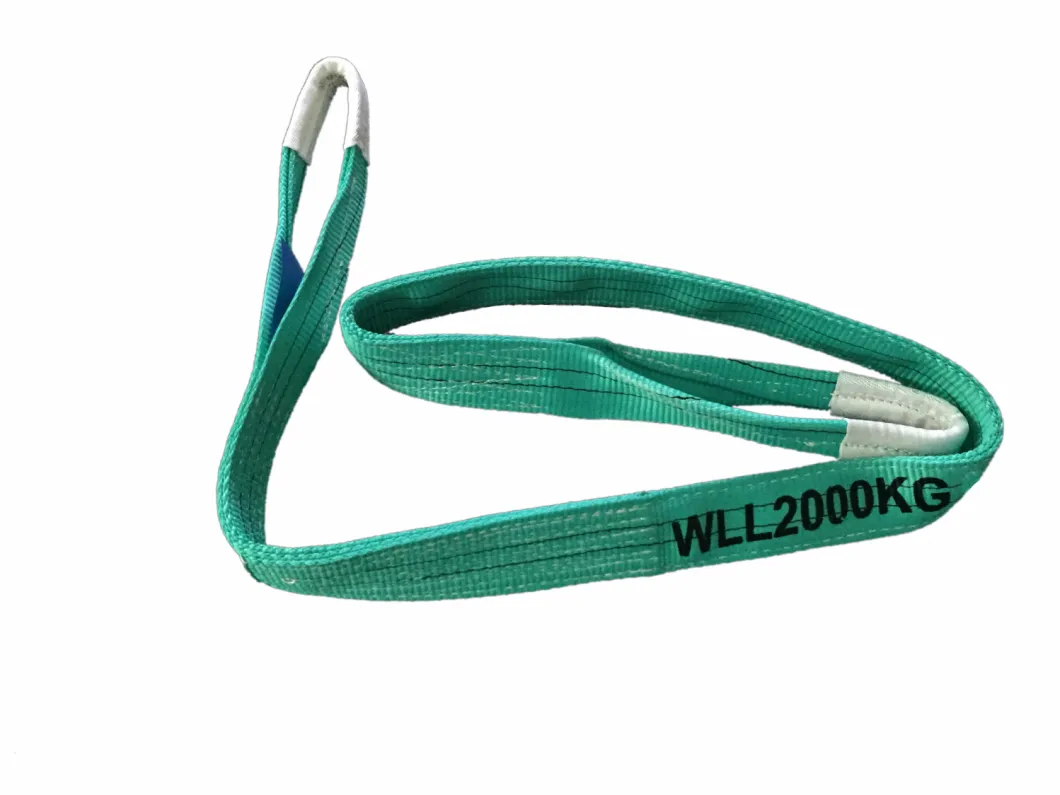 2t Webbing Sling With Eye-eye Loops Ends Lifting Sling, High Quality 2t ...