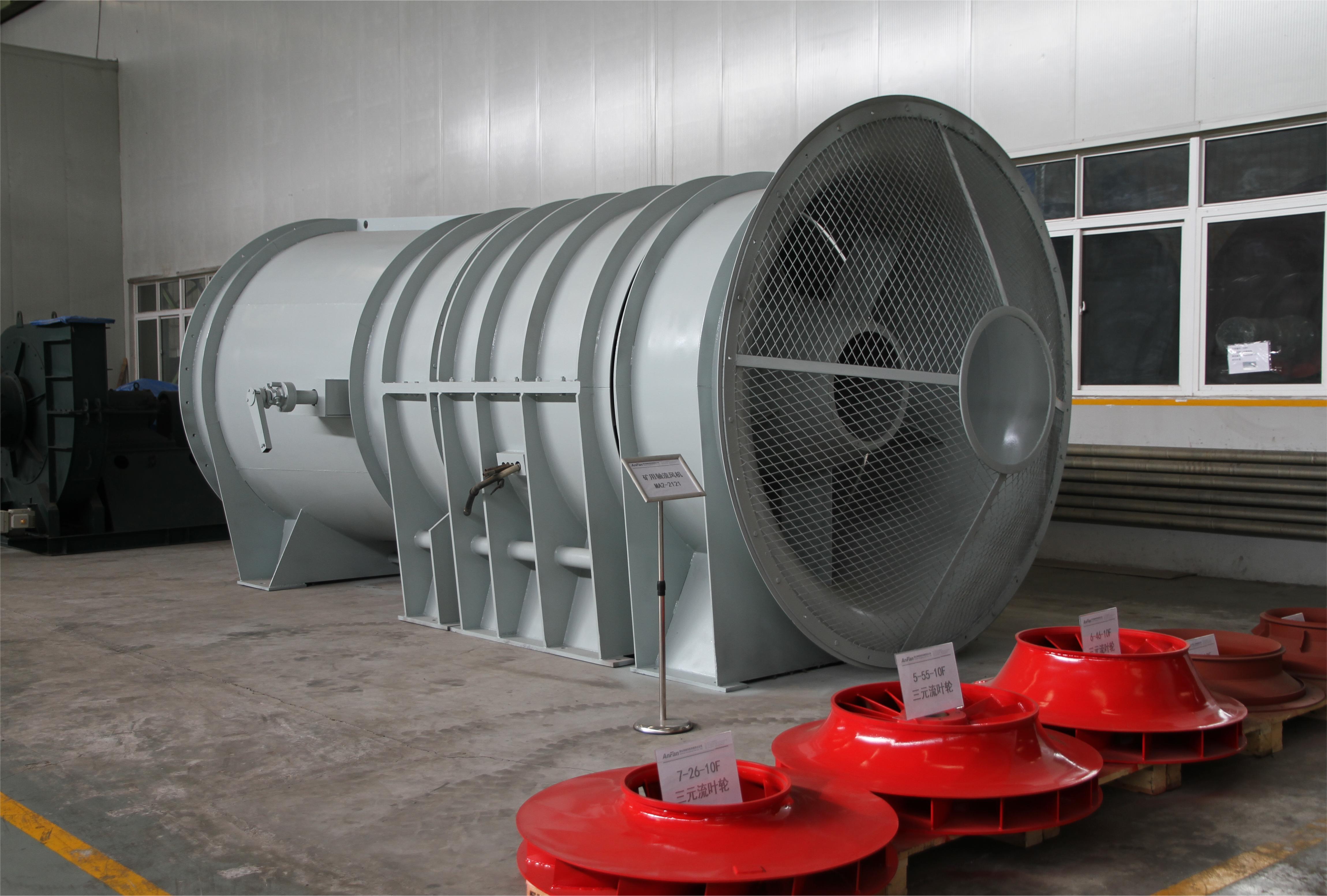 Static Blade Adjustable Axial Flow Fan, High Quality Static Blade ...