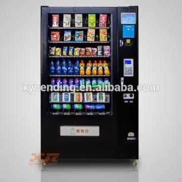 Combo Snack And Beverage Vending Machine, High Quality Combo Snack And ...