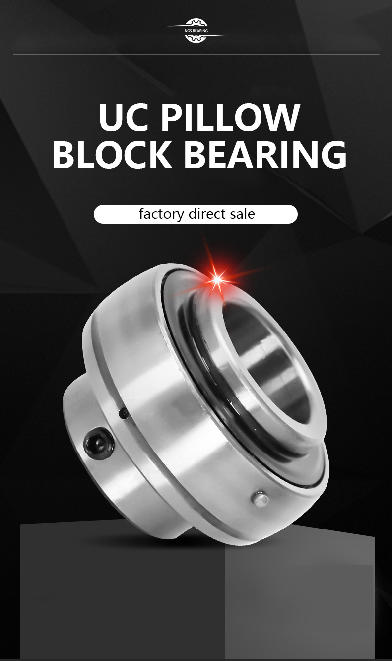 High-temperature Stainless Steel External Spherical Bearings Uc201 ...