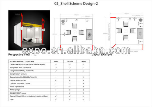 Shell Scheme Booth, High Quality Shell Scheme Booth on Bossgoo.com