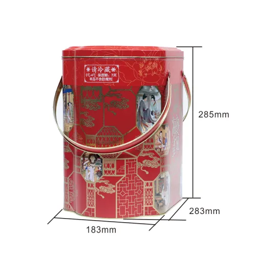 Tin Can In Irregular Shapes With Handles, High Quality Tin Can In ...