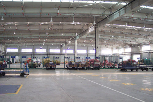 C & Z Purlins Prefabricated Steel Structures For Carport , Office, High ...