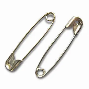 Standard Safety Pins, Of Traditional Shape, Made Of Iron, Steel, Brass ...