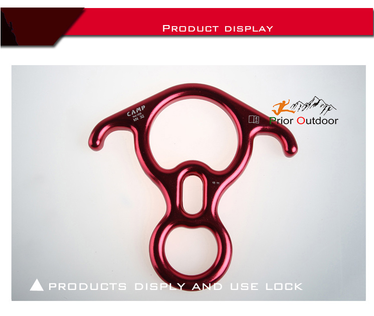 Ear Figure Eight Fall Arrester 32kn Climbing Descender, High Quality ...