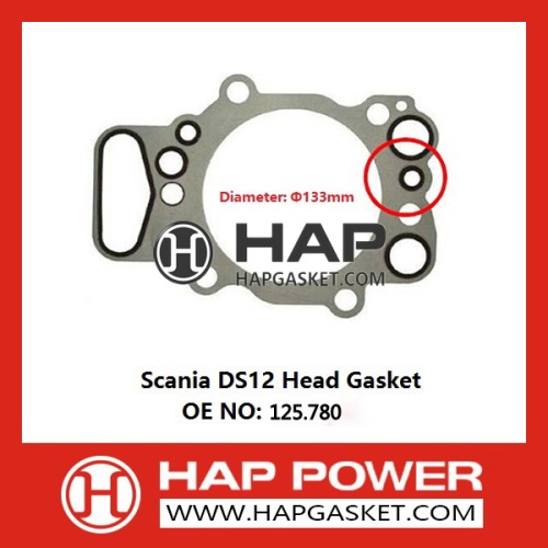 Scania Ds12 Head Gasket 125.780, High Quality Scania Ds12 Head Gasket ...