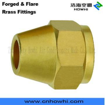 Brass Long Flare Nut For Refrigeration And Plumbing, Asme/ansi, High ...