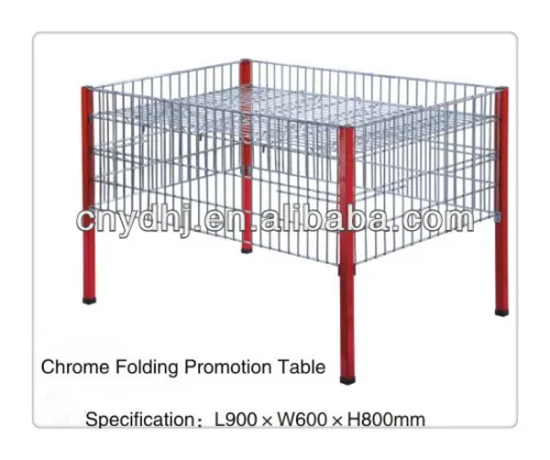Folding Promotional Stands Table For Supermarket, High Quality Folding ...