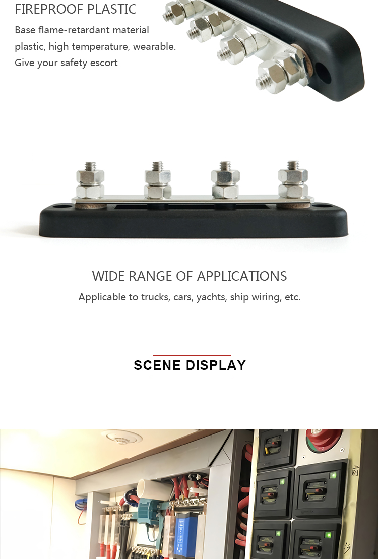 Genuine Marine 12v Battery Bus Bar Terminal Blocks 150a, High Quality ...