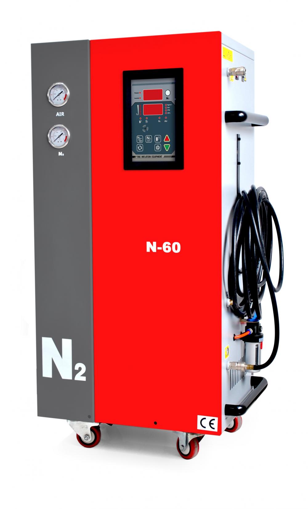 Nitrogen inflator store