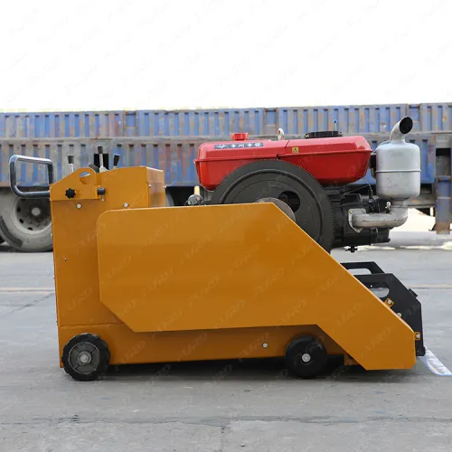 Walk-behind Gasoline Type Small Concrete Road Milling Machine Milling ...
