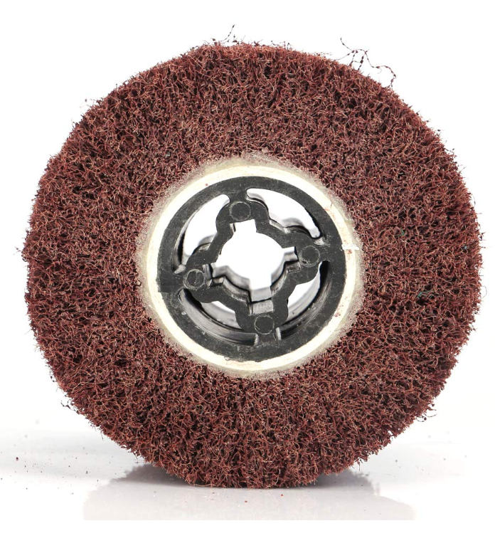 Deburring Flap Wheel Non Woven Brush Polishing Wheels For Stainless ...