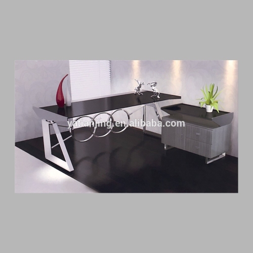 Fresh Glass Top Executive Office Table, High Quality Fresh Glass Top ...