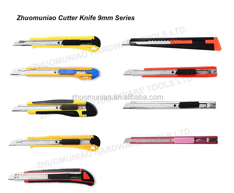 25mm Blade Big Utility Cutter Knife With Screw Pusher, High Quality ...