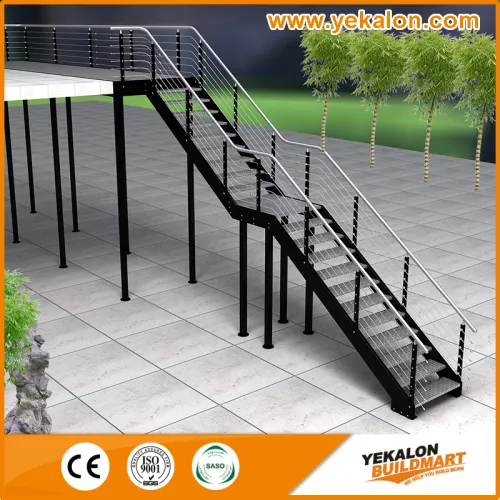 Yekalon Straight L-shaped Steel Staircase, High Quality Yekalon ...