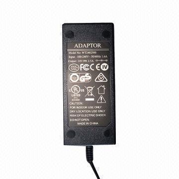24v/2.5a Ac/dc Adapter With 100 To 240v Ac Input Voltages, 50/60hz ...