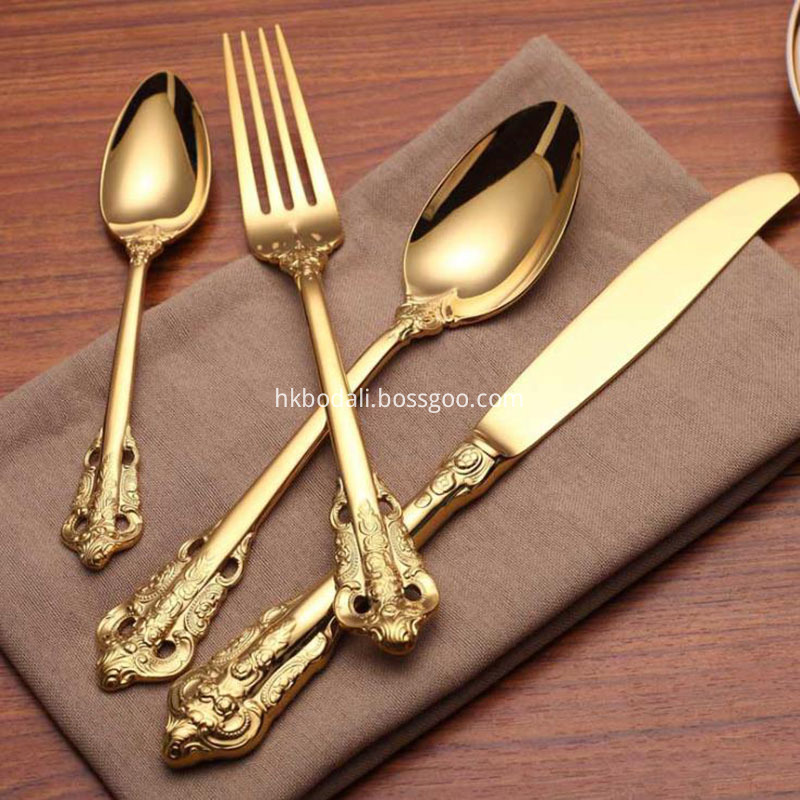 304 Stainless Steel Western Dinner Set, High Quality 304 Stainless ...