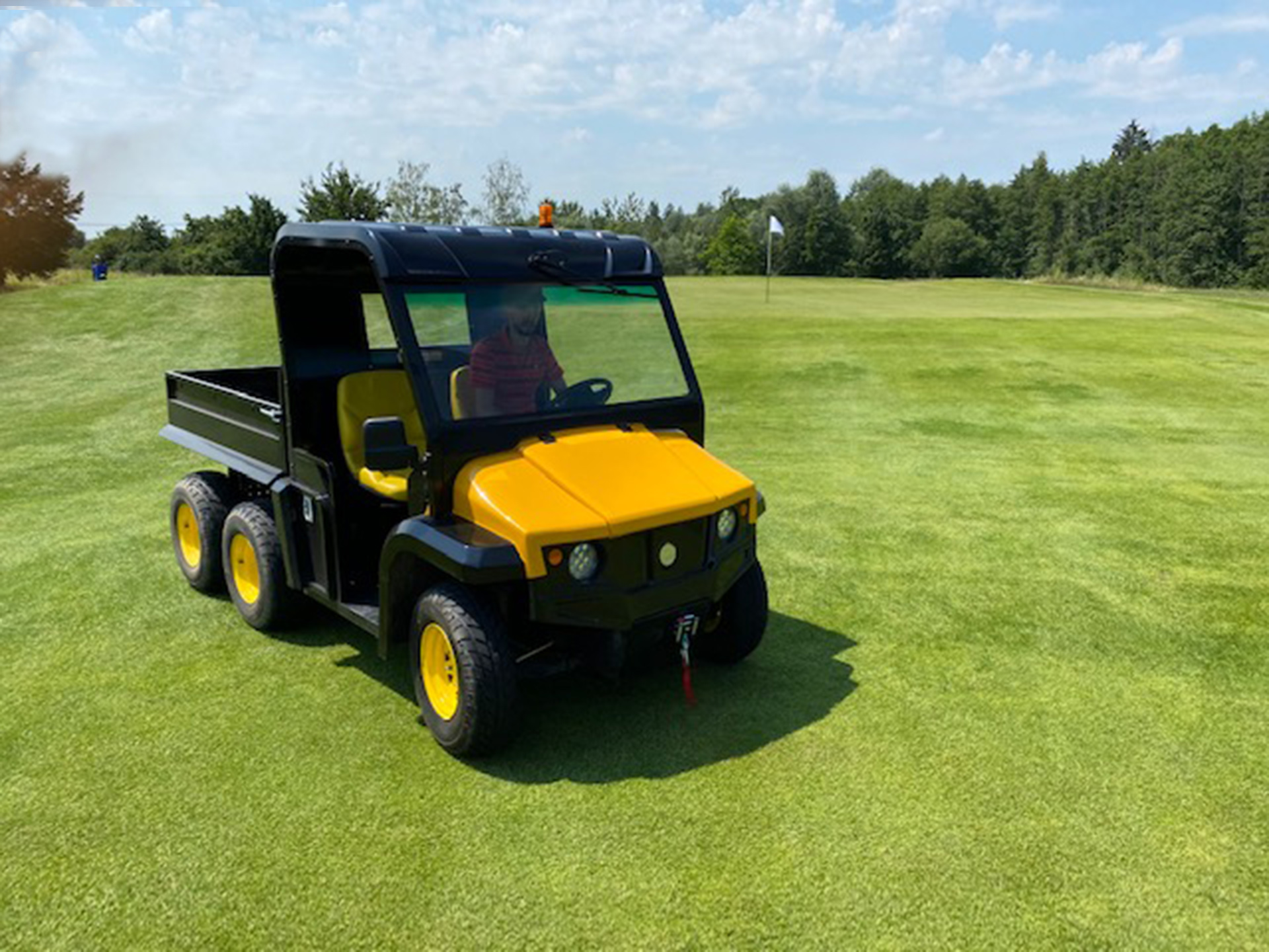 Ce Certified Electric Utv For Farm And Gardening With Cargo Box, High ...