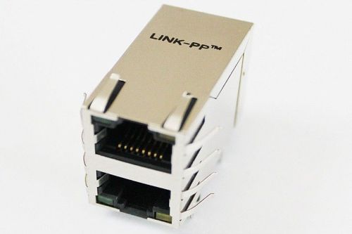 Double Port Rj45 Modular Jack , 2x4 Tab-up Metal Modular Plug Xrjd-s-21 ...