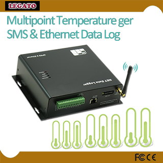 Multipoint Temperature Sms & Ethernet Data Logger, High Quality ...