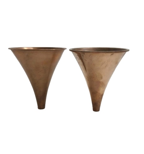 Copper Sheet Metal Spinning Cone, High Quality Copper Sheet Metal ...