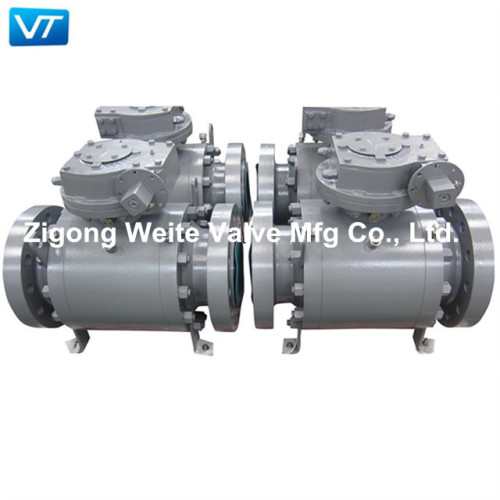 Api 6d Trunnion Mounted Ball Valve For Pipelines, High Quality Api 6d ...