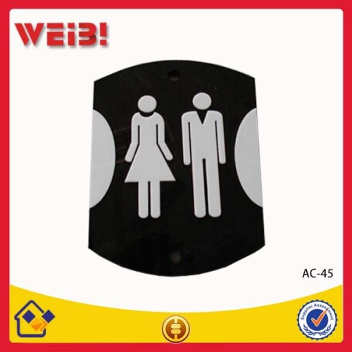 Wc Toilet Sign Acrylic Display Toilet Sign, High Quality Wc Toilet Sign ...