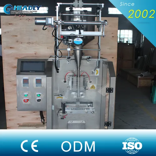 Four Side Sealing Mayonnaise / Fruit Pulp / Yoghurt Packaging Machines ...