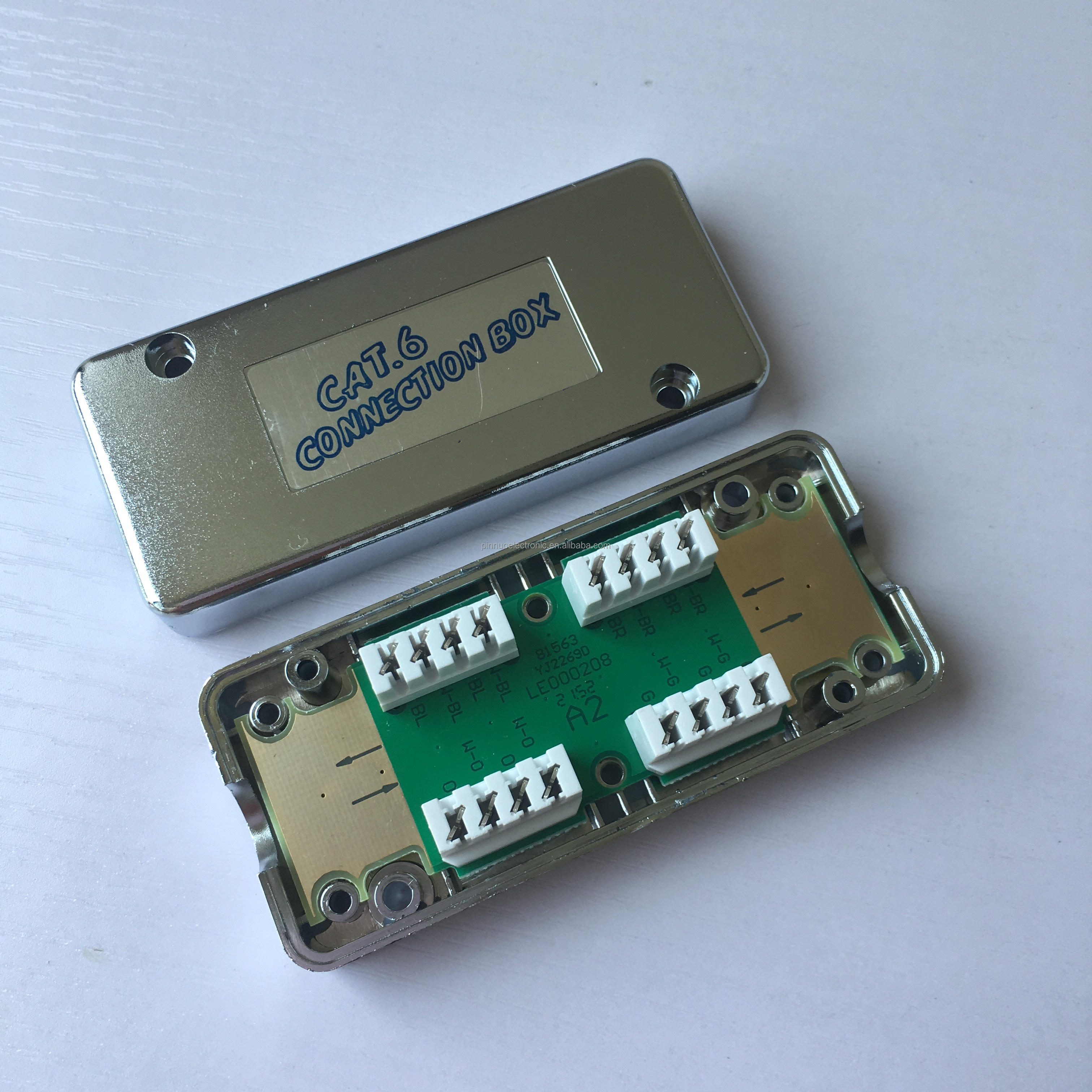 Shielded Rj45 Ftp Cat6 Connection Box With Krone Idc Block, High ...