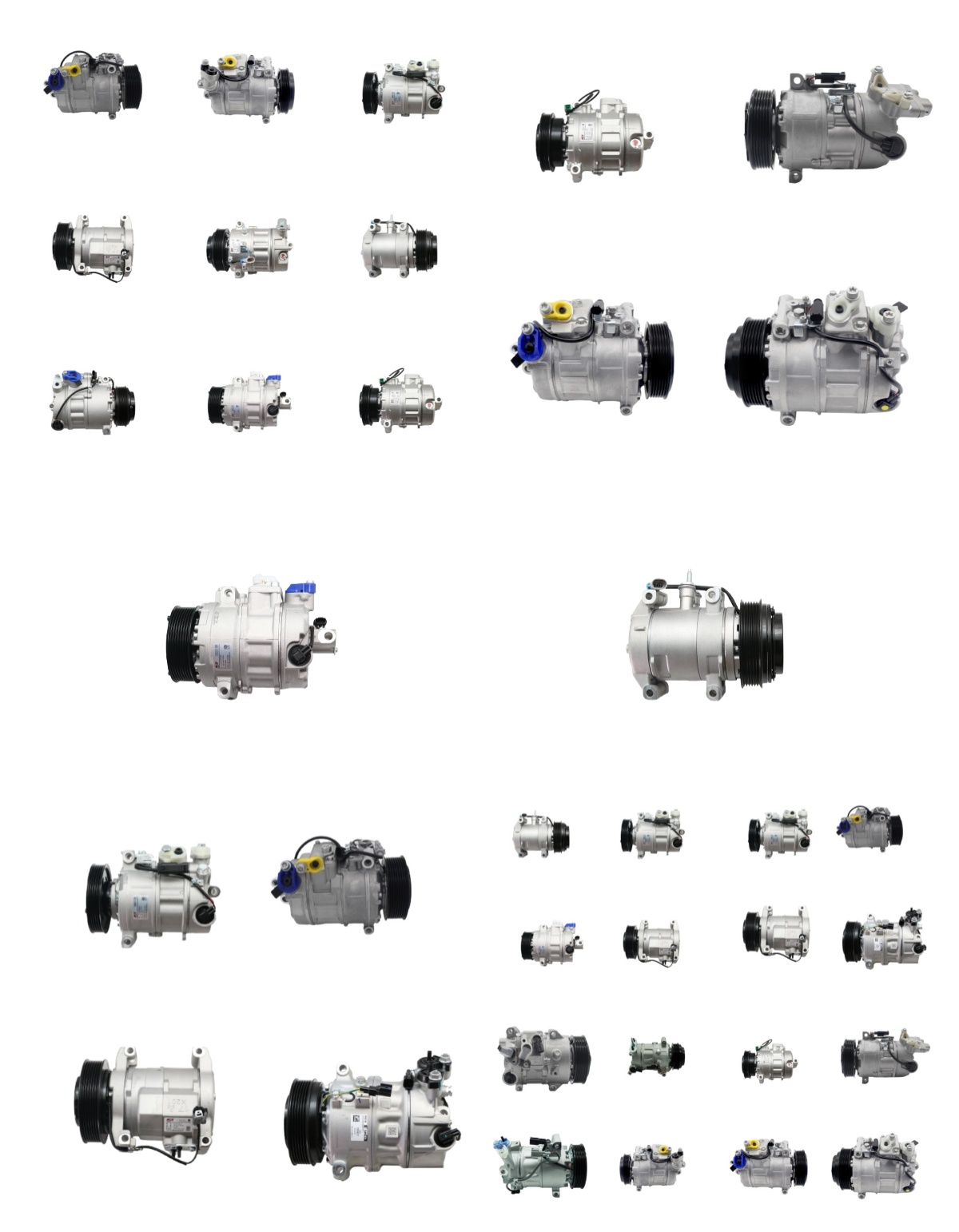 Auto Ac Compressor For 1.6l 2008-2017 Bbp261450a Bff461450 H12a1as4ey ...