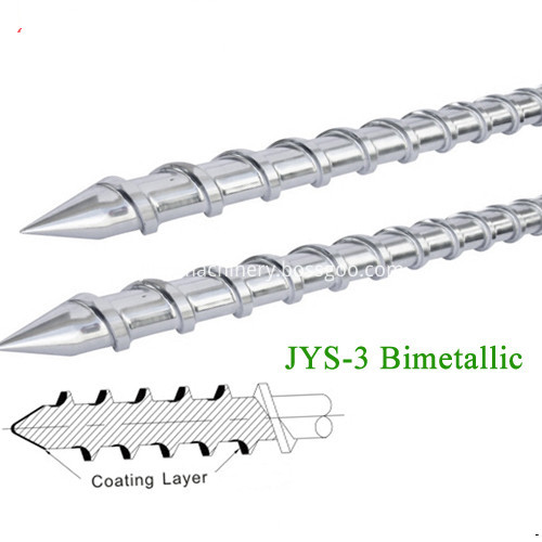 Bimetallic Screw Wear Corrosion Plastics Injection Extrusion คุณภาพสูง ...
