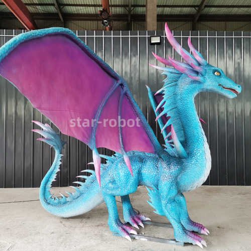 Interactive Mechanical Dragon For Outdoor Theme Park, High Quality ...