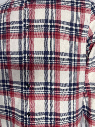 Spring And Autumn Flannel Striped Plaid Shirt, High Quality Spring And ...