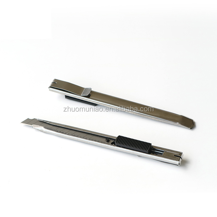Useful 9mm Stainless Steel Cutter Knife With Snap Off Blade, High ...