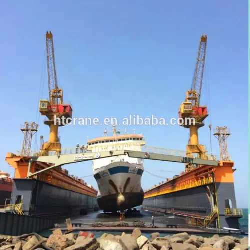 7t @25m Floating Crane Barges, High Quality 7t @25m Floating Crane ...