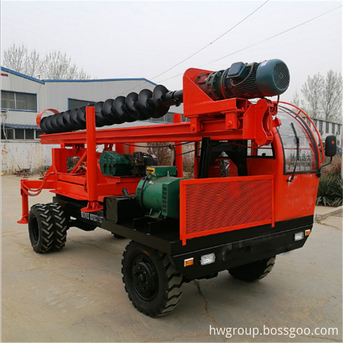 Truck Mounted Rotary Pile Drilling Rigs With Auger, High Quality Truck ...