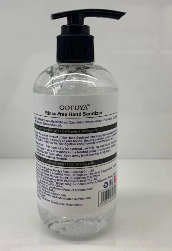 Hand Sanitizer Anti-bacterial Air Dries Within Seconds Use Without ...