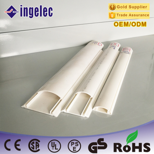 Curved Pvc Floor Cable Trunking Pvc Wiring Trunking Various Size, High ...