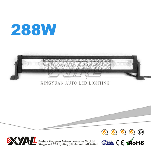 288w Led Light Bar 24.5inch Offroad Light Bar 12v 24v 3rows Driving ...