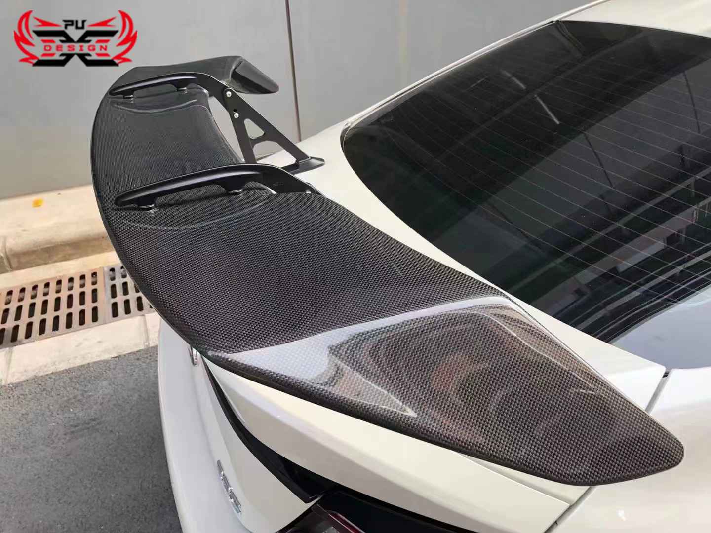 Sti Style Carbon Fiber Rear Spoiler For Subaru Brz Toyota Gr86 Zd8 Zn8 ...