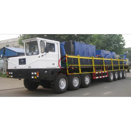 Xj2250 Workover Rig Truck-mounted Double Engine Equipment, High Quality ...