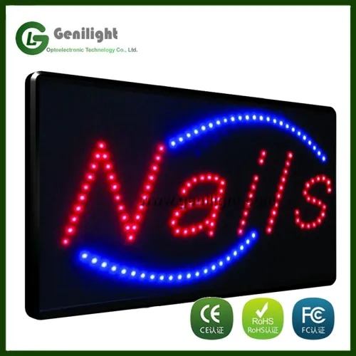 Best Design Nails Open Signs For Businesses, High Quality Best Design ...