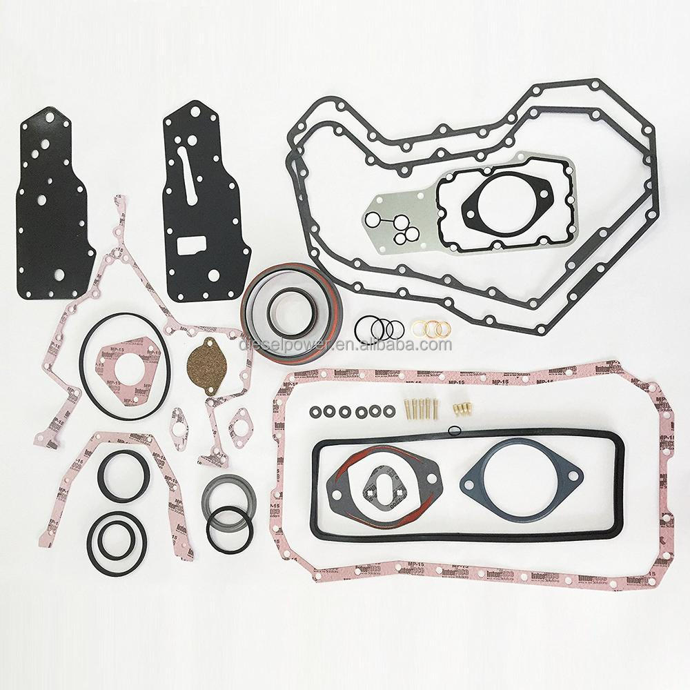 Cummins Diesel Engine 4bt Top Cylinder Head Lower Gasket Set Kit, High ...