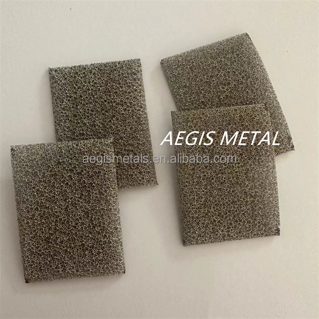 Sintered Porous Titanium Sponge Titanium Foam - 30ppi To 110ppi, High ...