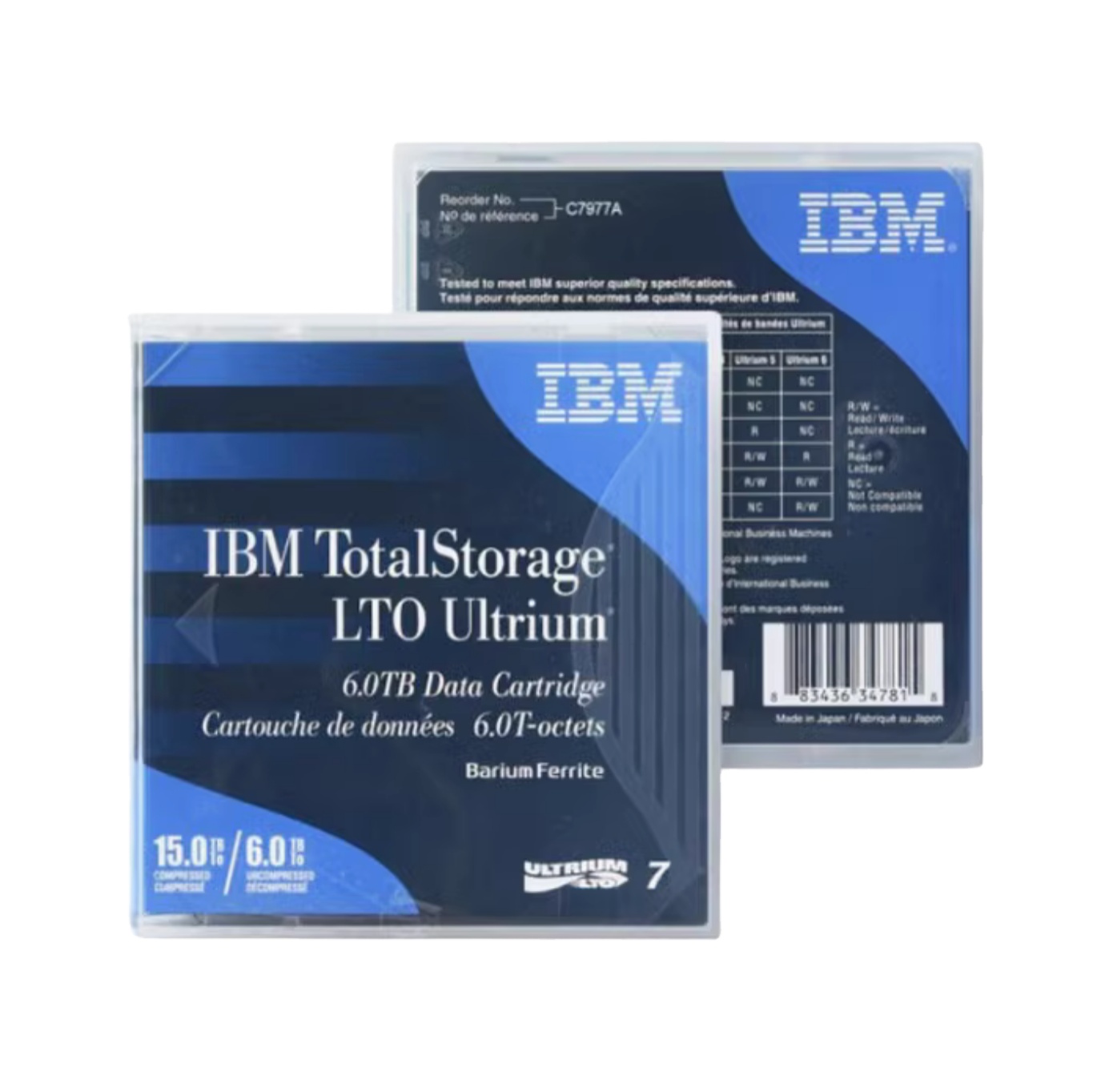 Ultrium Lto 7 6.0tb Tape Cartridge - 38l7302, High Quality Ultrium Lto ...