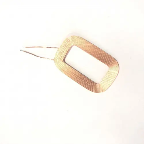 Copper Wire Wireless Charger Coil Thin Flat Spiral Air-core Coil For ...