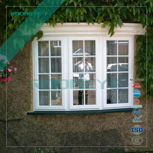 3 Panel Triple Pvc Casement Window, High Quality 3 Panel Triple Pvc ...