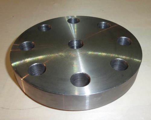 Blind Flange With 2in National Pipe Tappered Npt, High Quality Blind ...